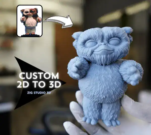 Custom Sculpture | Standard (Non-painted) - Zig Studio 3D